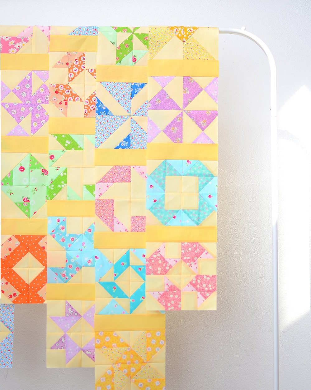 PDF Quilt Pattern Four Patch Fun Sampler Quilt - Etsy