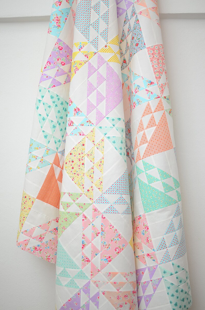 PDF Spring Quilt Pattern Spring Meadow Quilt - Etsy