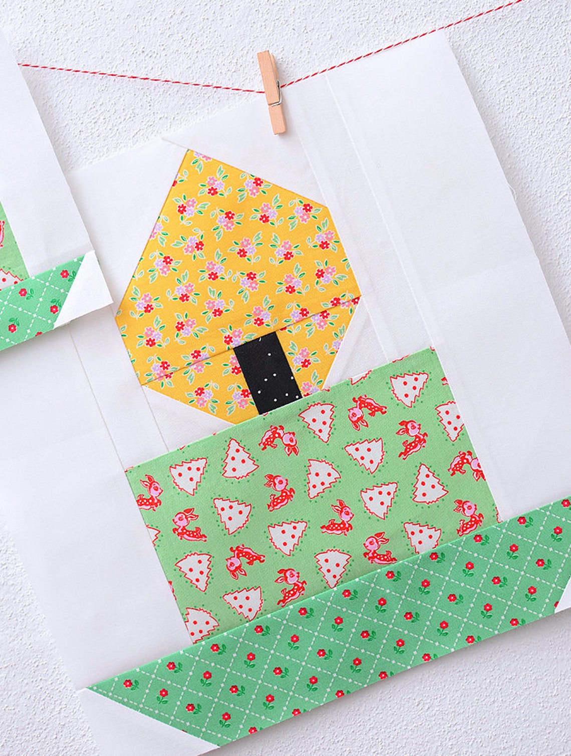 PDF Christmas Quilt Pattern Candle Quilt Pattern | Etsy