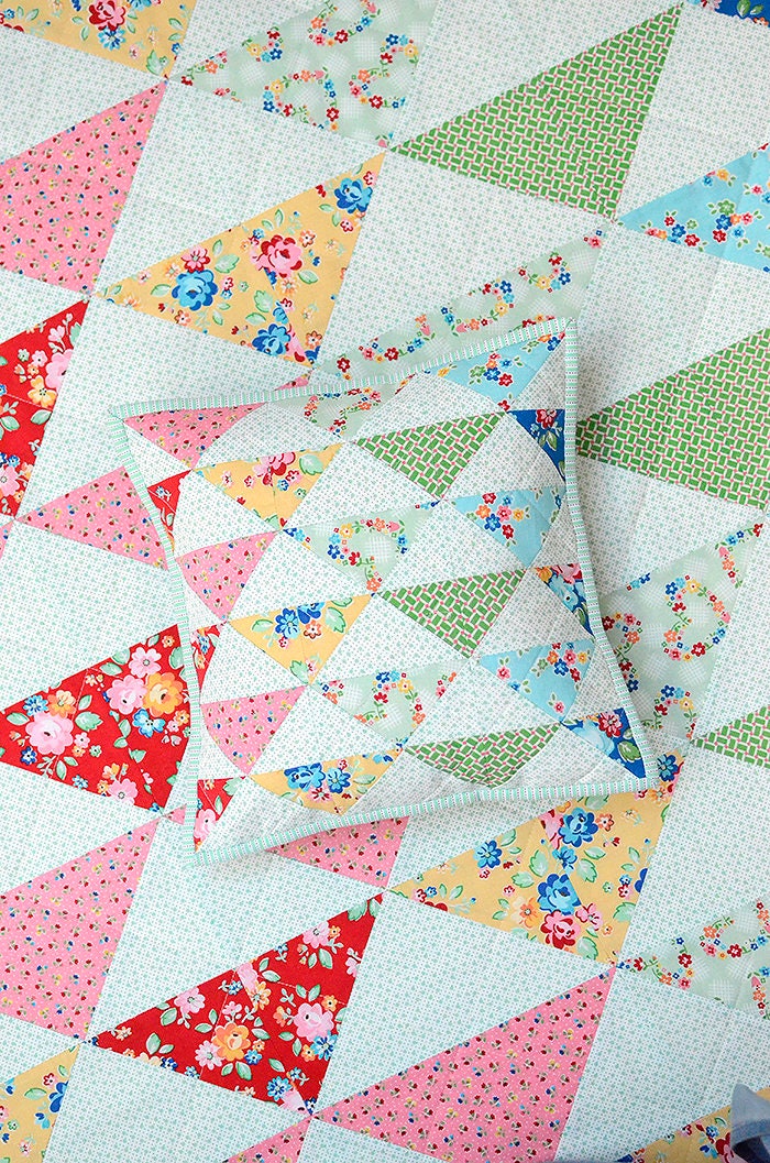 PDF Quilt Pattern - Rainbow Geese Pillow - Etsy UK