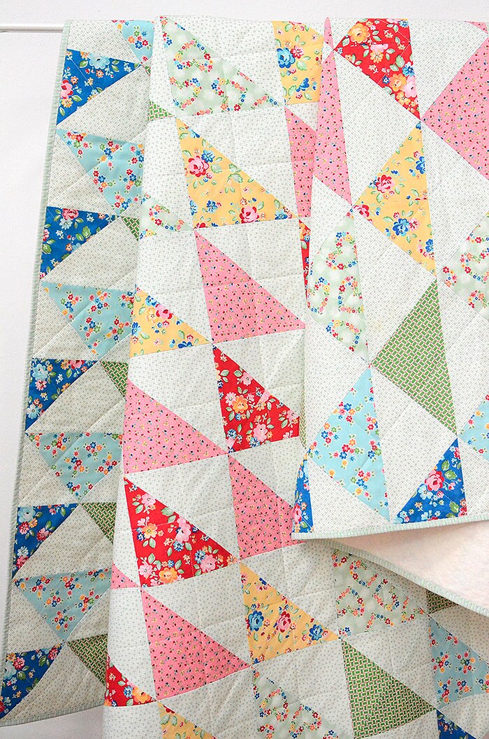 PDF Quilt Pattern - Rainbow Geese - Etsy