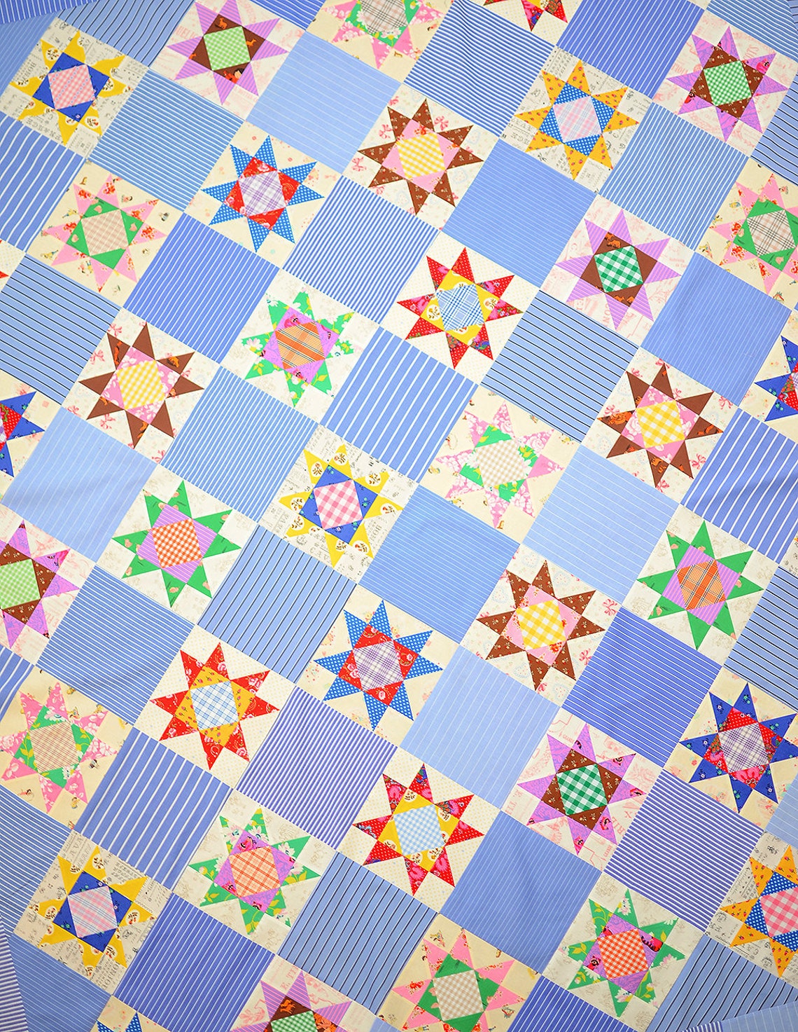 PDF Spring Quilt Pattern - Starry Sky - Etsy