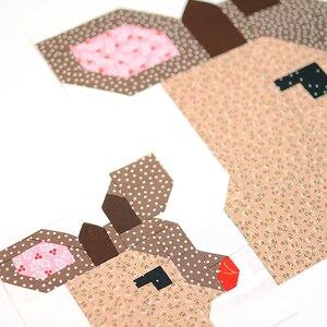 PDF Christmas Quilt Pattern - Reindeer Quilt Pattern - Etsy