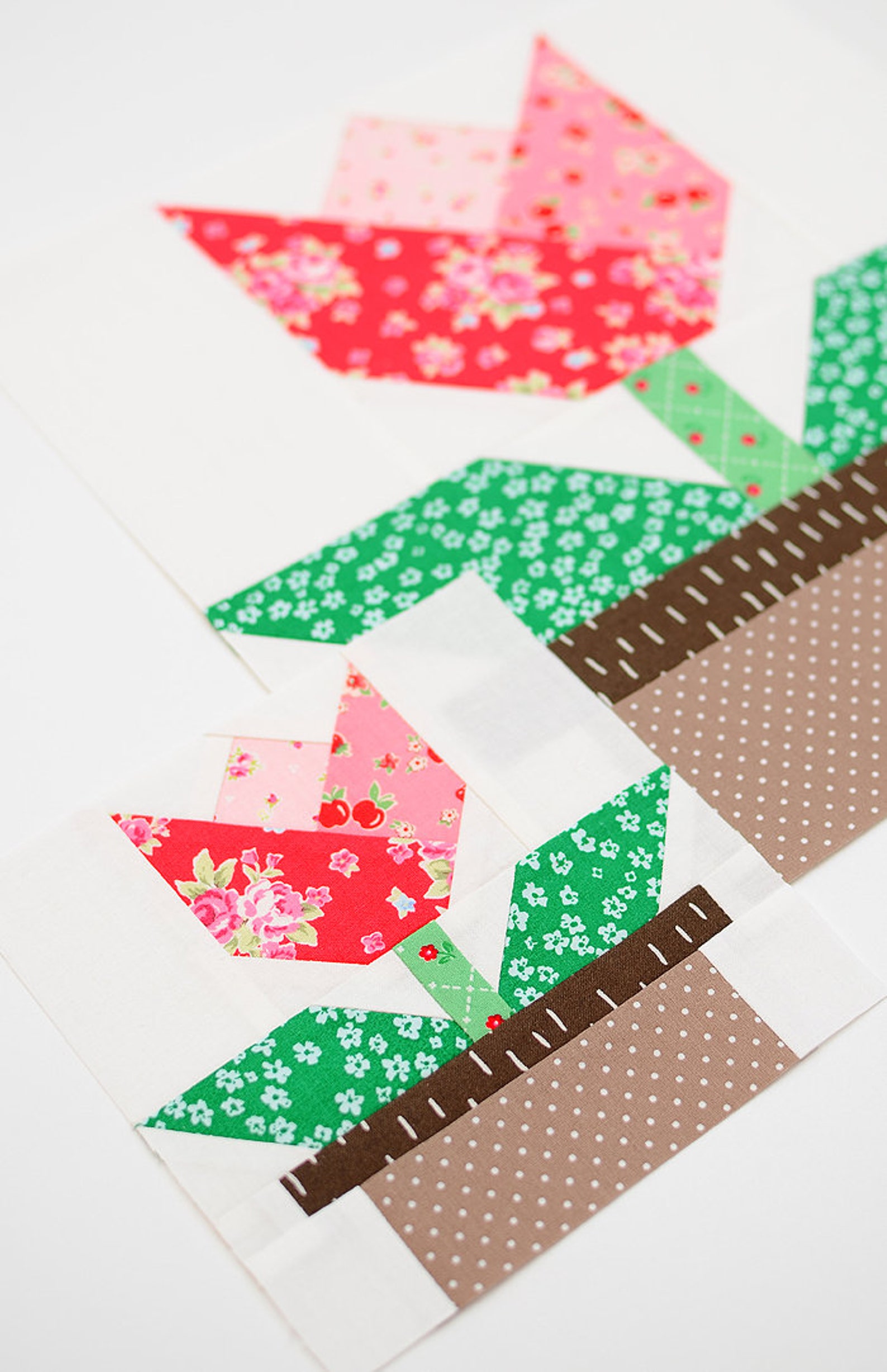 PDF Spring Quilt Pattern - Tulip Quilt Pattern - Etsy