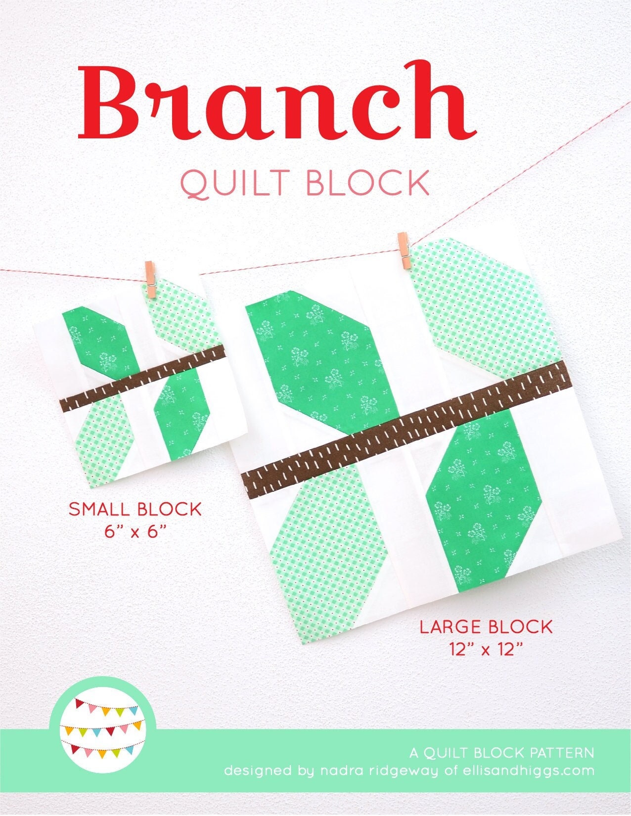 PDF Spring Quilt Pattern Branch Quilt Pattern | Etsy