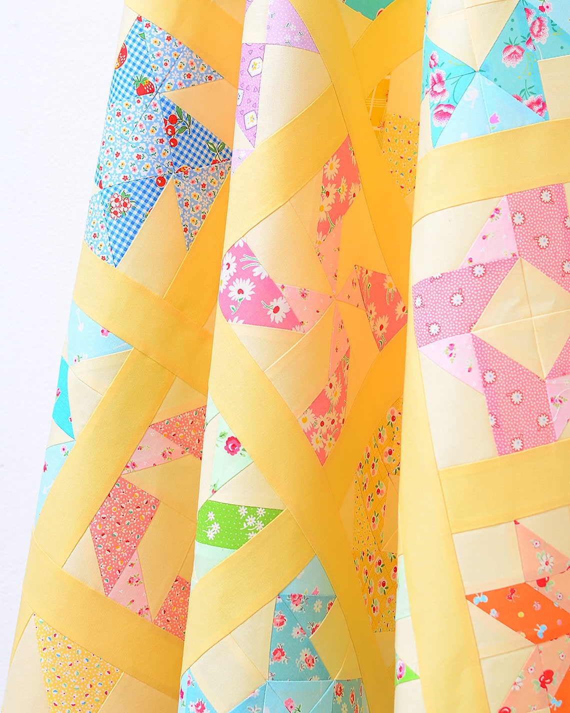 PDF Quilt Pattern - Four Patch Fun Sampler Quilt - Etsy