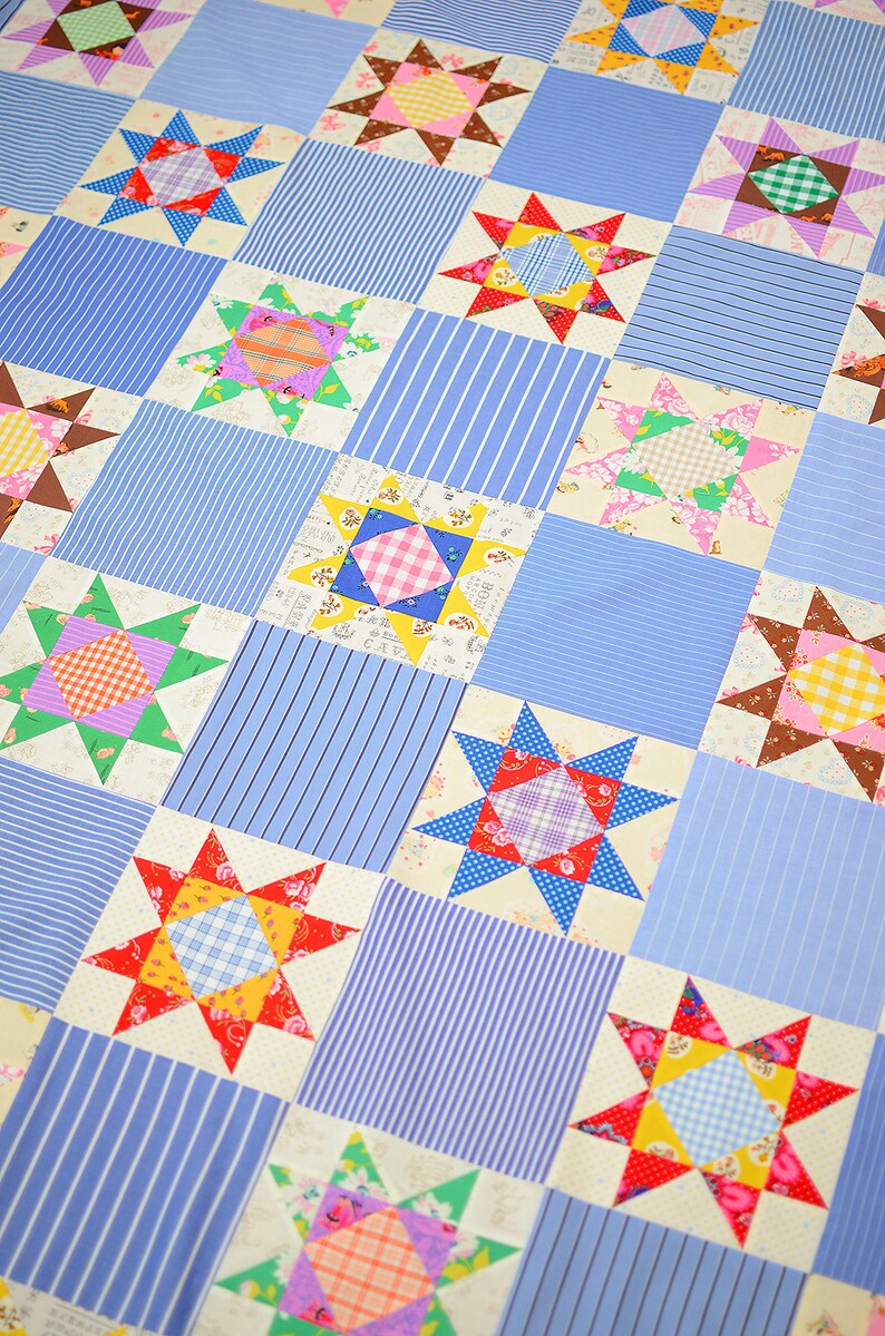 PDF Spring Quilt Pattern - Starry Sky - Etsy
