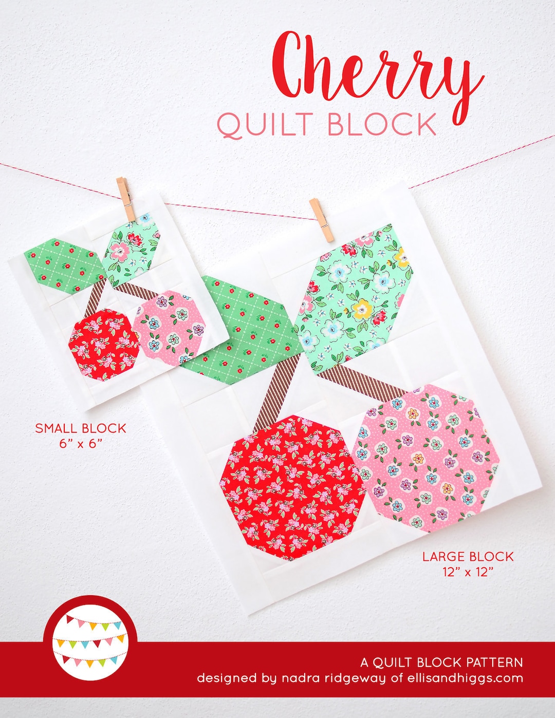 PDF Quilt Pattern - Cherry Quilt Pattern - Etsy