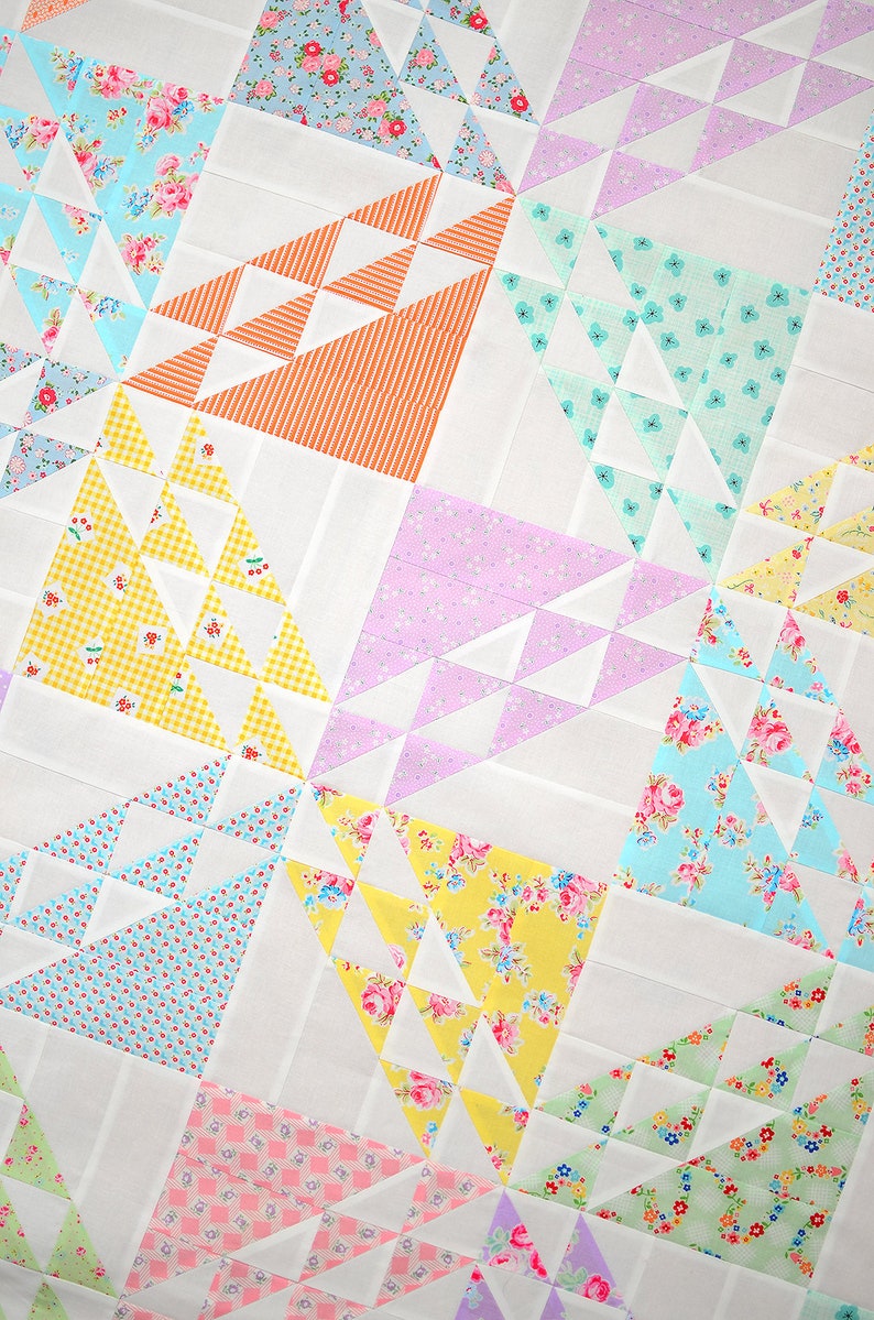 PDF Spring Quilt Pattern Spring Meadow Quilt - Etsy