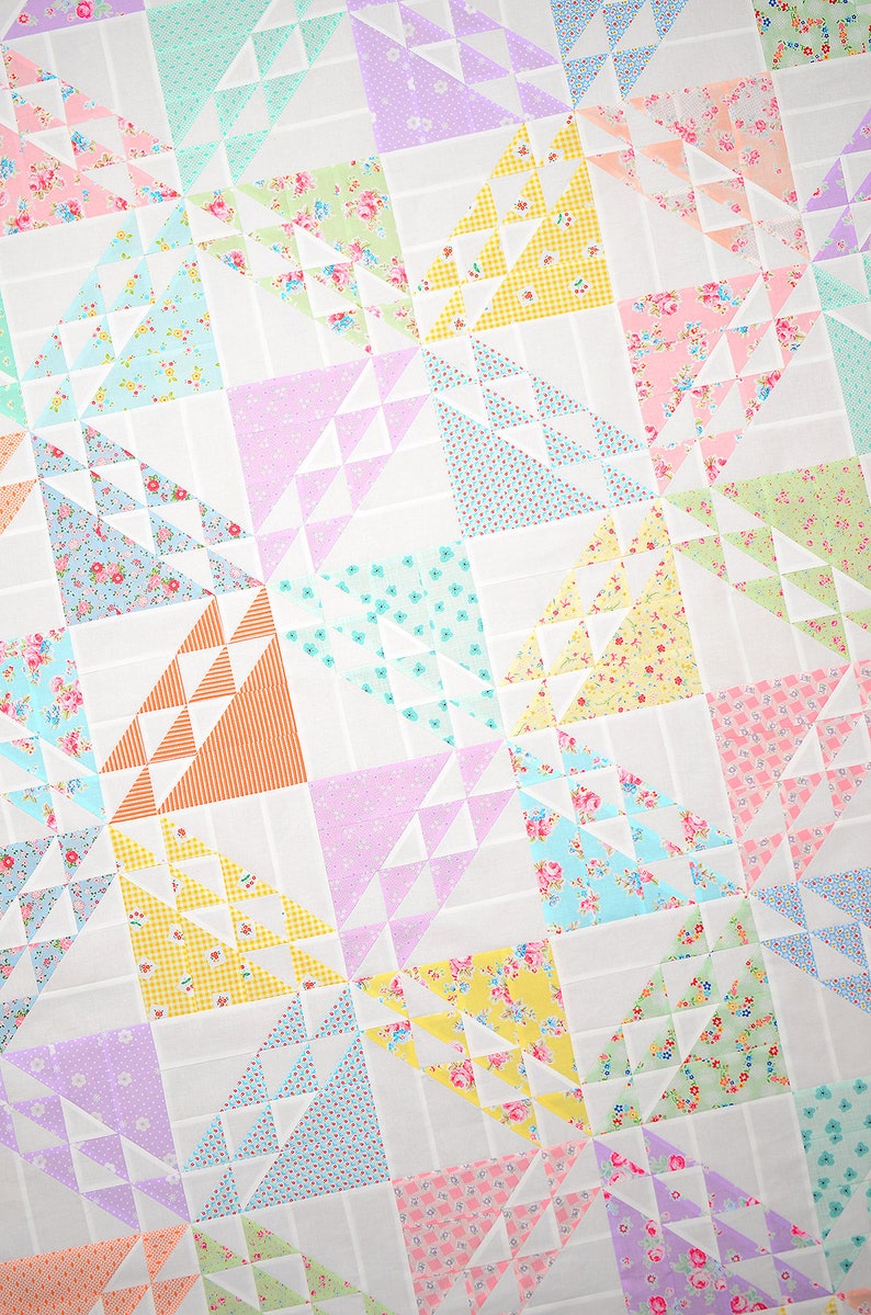PDF Spring Quilt Pattern - Spring Meadow Quilt - Etsy