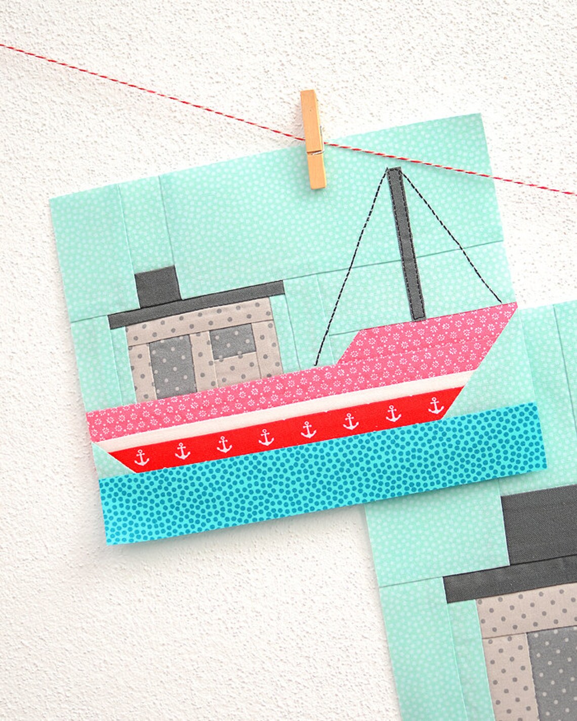 PDF Nautical Quilt Pattern Fishing Boat Quilt Pattern - Etsy