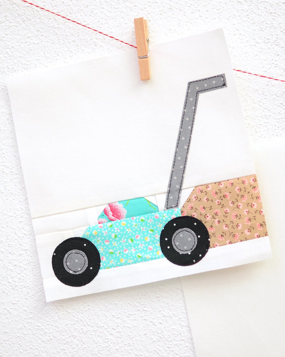 PDF Spring Quilt Pattern Lawn Mower Quilt Pattern - Etsy