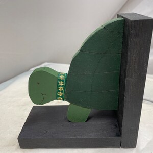 Wooden Turtle Bookends - Etsy
