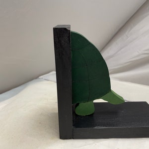 Wooden Turtle Bookends - Etsy
