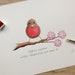 Robins Appear When Loved Ones Are Near | Robin | Hand Drawn & Painted ...