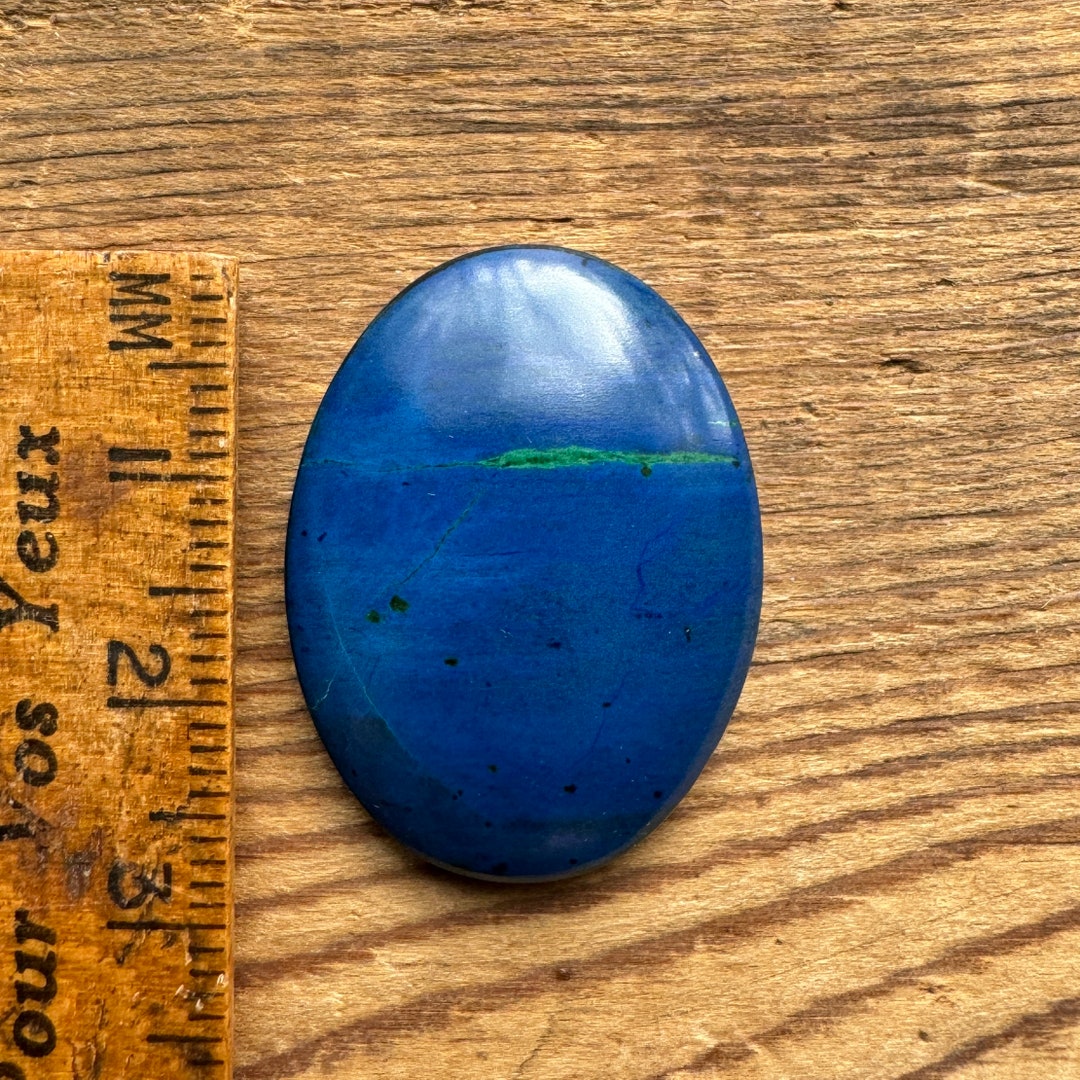 Top Blue Parrot Wing Jasper 30.25ct - Etsy