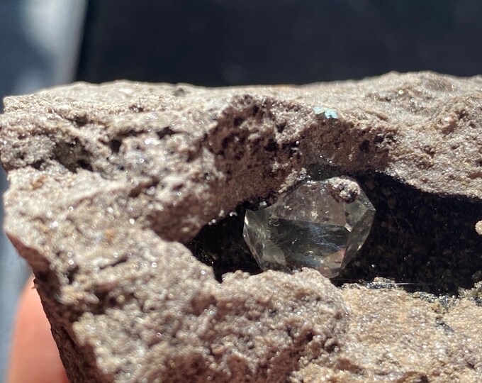 Herkimer Diamond Crystal in Matrix Double Terminated Quartz Crystal ...