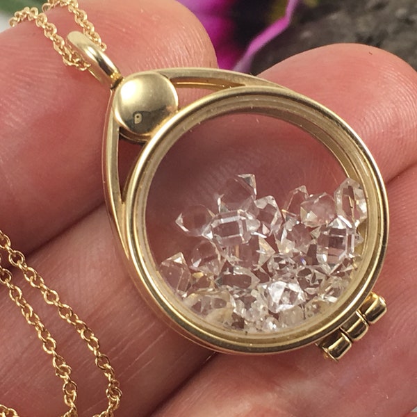 Glass Locket - Etsy