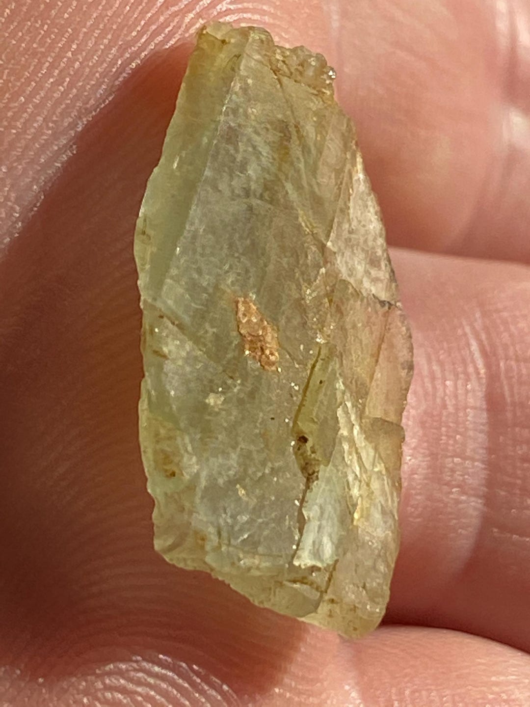 Beryl Aquamarine Crystal Elestial Self Healed Brazil Natural RARE Uncut ...