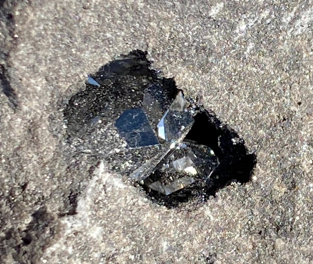 Herkimer Diamond Crystal in Matrix Double Terminated Quartz Crystal ...