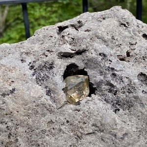 LARGE Herkimer Diamond Quartz Crystal in Matrix Double Terminated ...