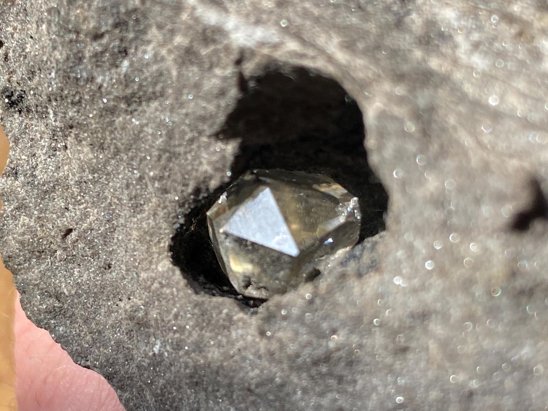 LARGE Herkimer Diamond Crystal in Matrix Double Terminated Quartz ...