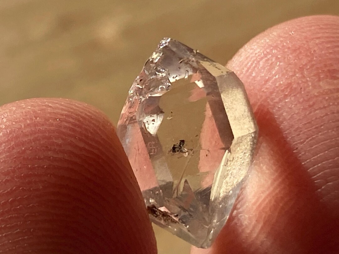 9 Herkimer Diamond Quartz Crystals Genuine New York Natural Raw Natural ...