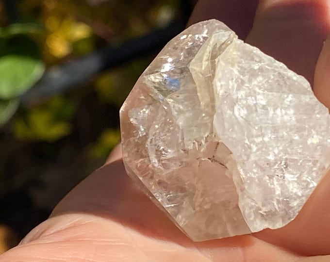 LARGE Herkimer Diamond Quartz Crystal in Matrix Double Terminated ...