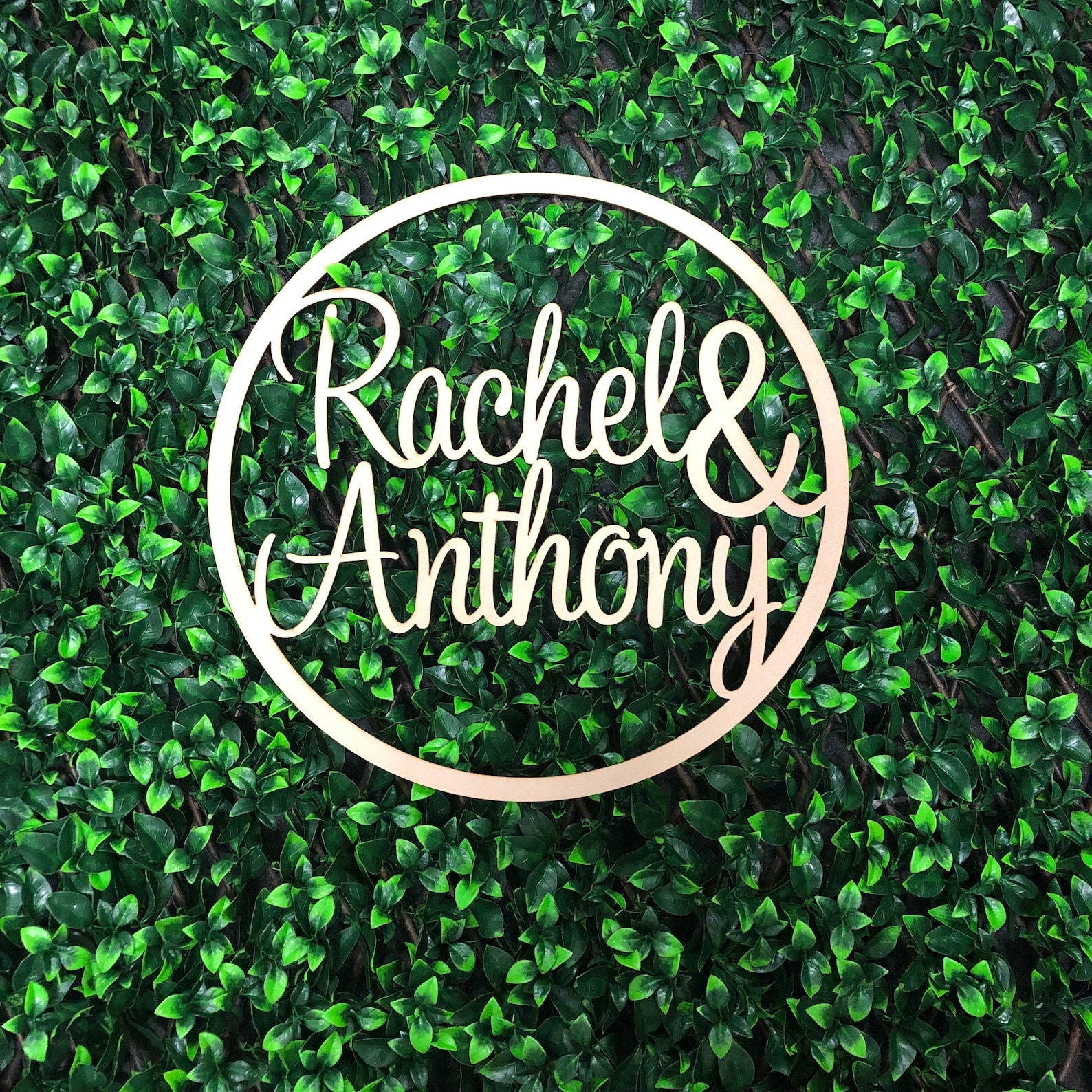 Personalised Wooden Hoop Sign for Wedding / Engagement - Etsy Australia