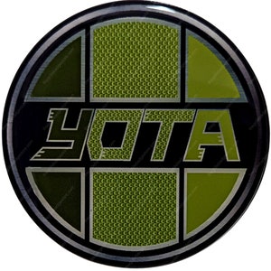The Aluminum Grille Tacoma Badge Emblem Yota Fat Style *fits ...