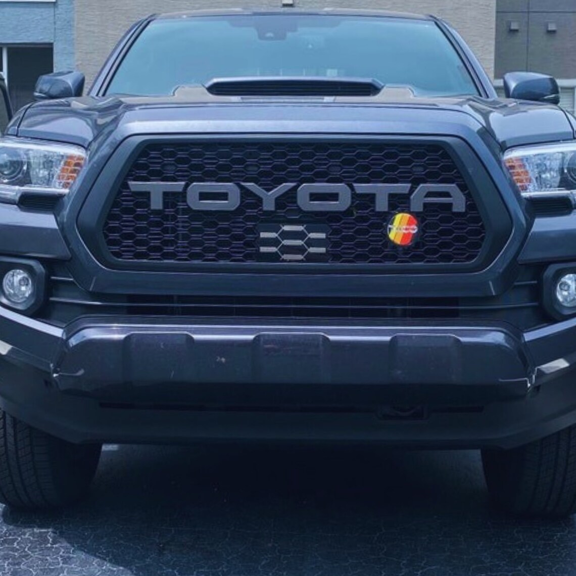 Grille Badge Emblem Size 3.75" Aluminum Fits FJ Cruiser, 4runner ...