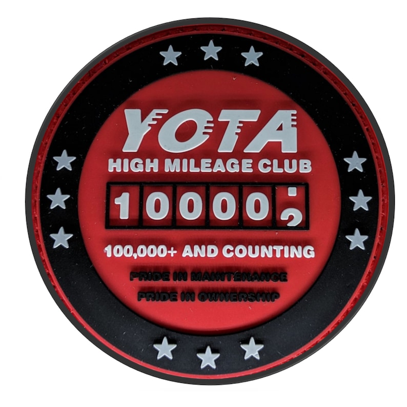 High Miles Patch 100K Patch Fits Headliners of Toyota FJ Cruisers May ...