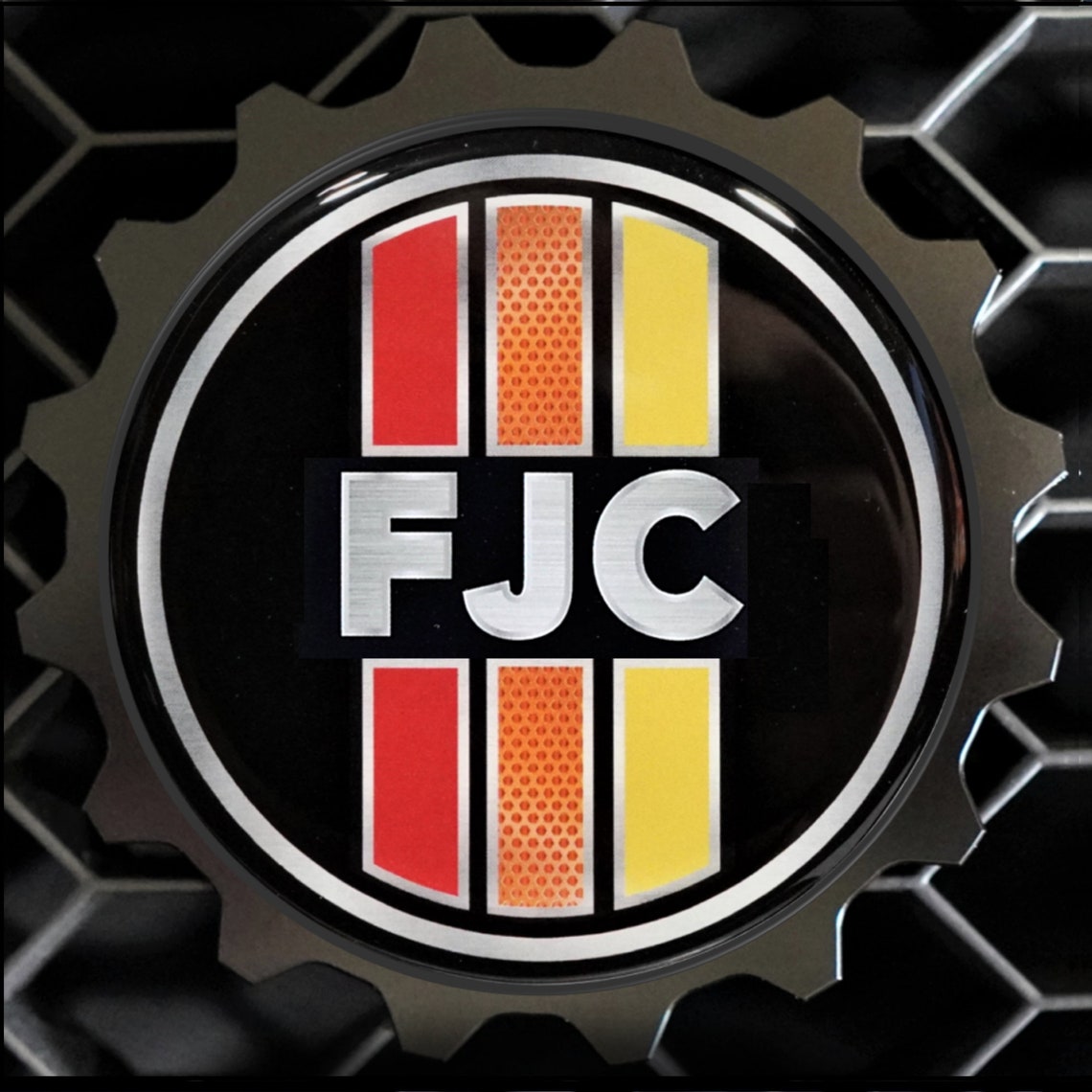 FJ Cruiser Compatible Grille Badge Emblem Aluminum Size | Etsy