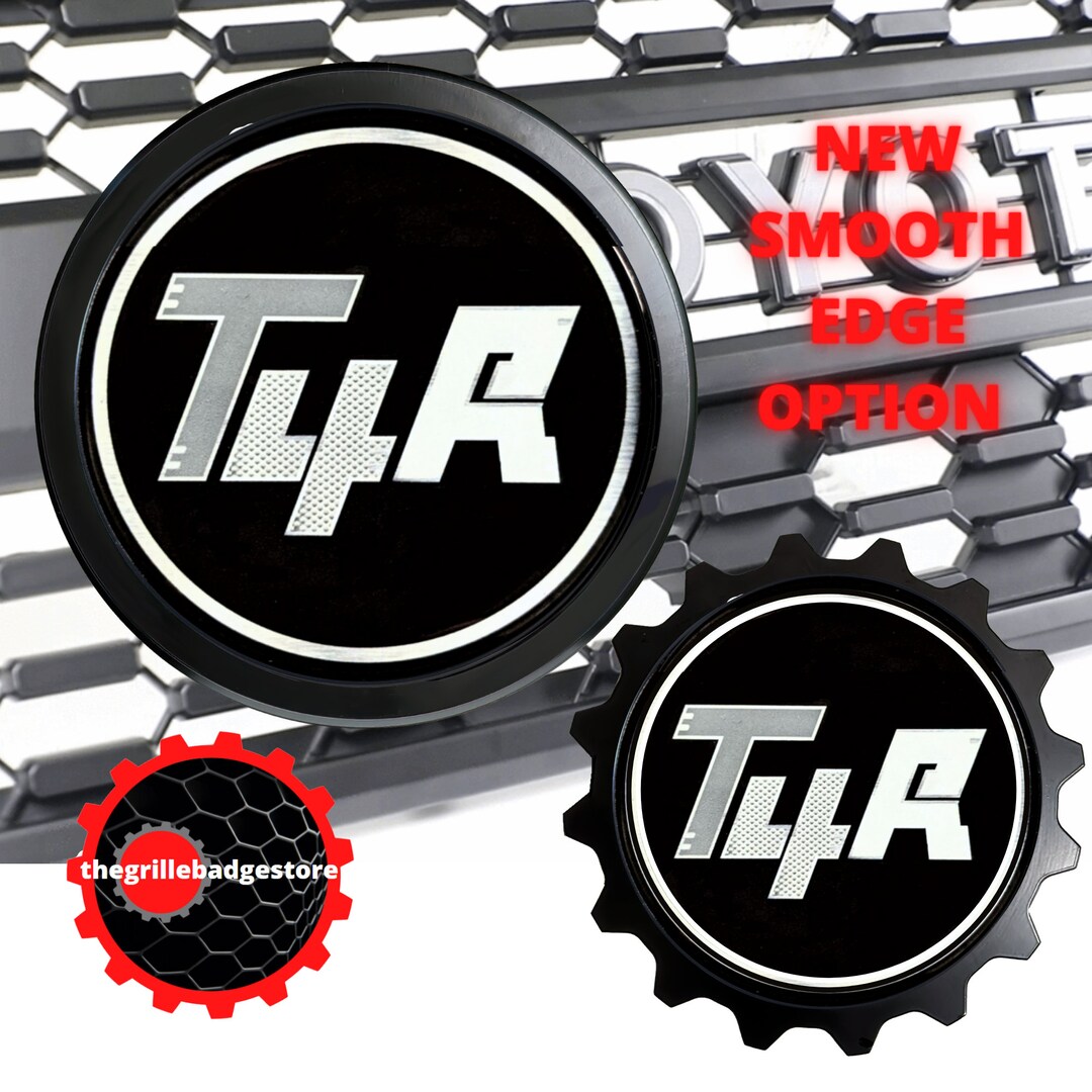 Grille Badge Emblem Fits on 4runner Size 3.75" Aluminum Warranty ...