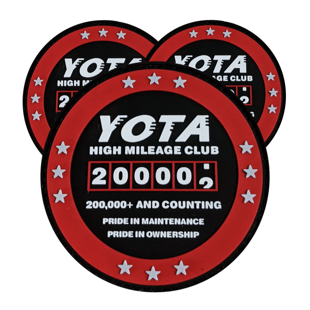 High Miles Patch 200K Fits Headliners of Toyota FJ Cruisers May Fit ...