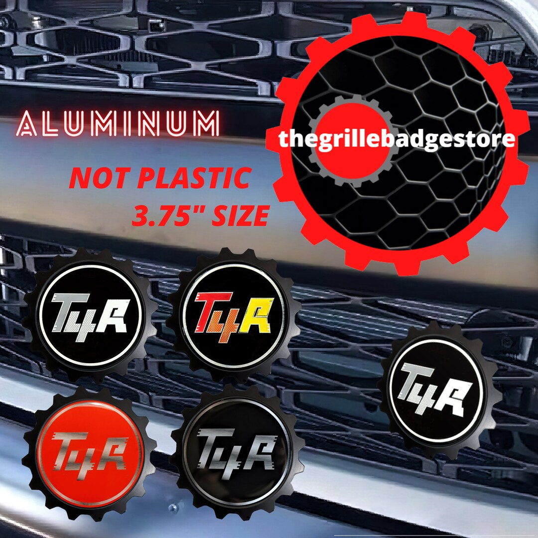Grille Badge Emblem Fits on 4runner Size 3.75" Aluminum Promo ...