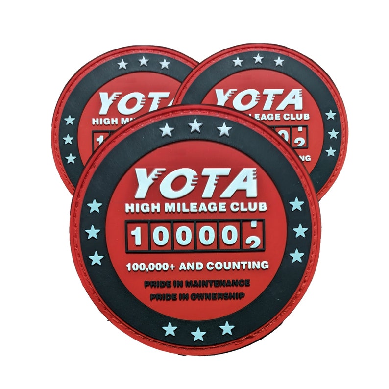 High Miles Patch 100K Patch Fits Headliners of Toyota FJ Cruisers May ...