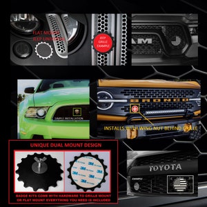 Yota High Miles Club 500K Aluminum 3.75" Aluminum Grille Badge Fits ...