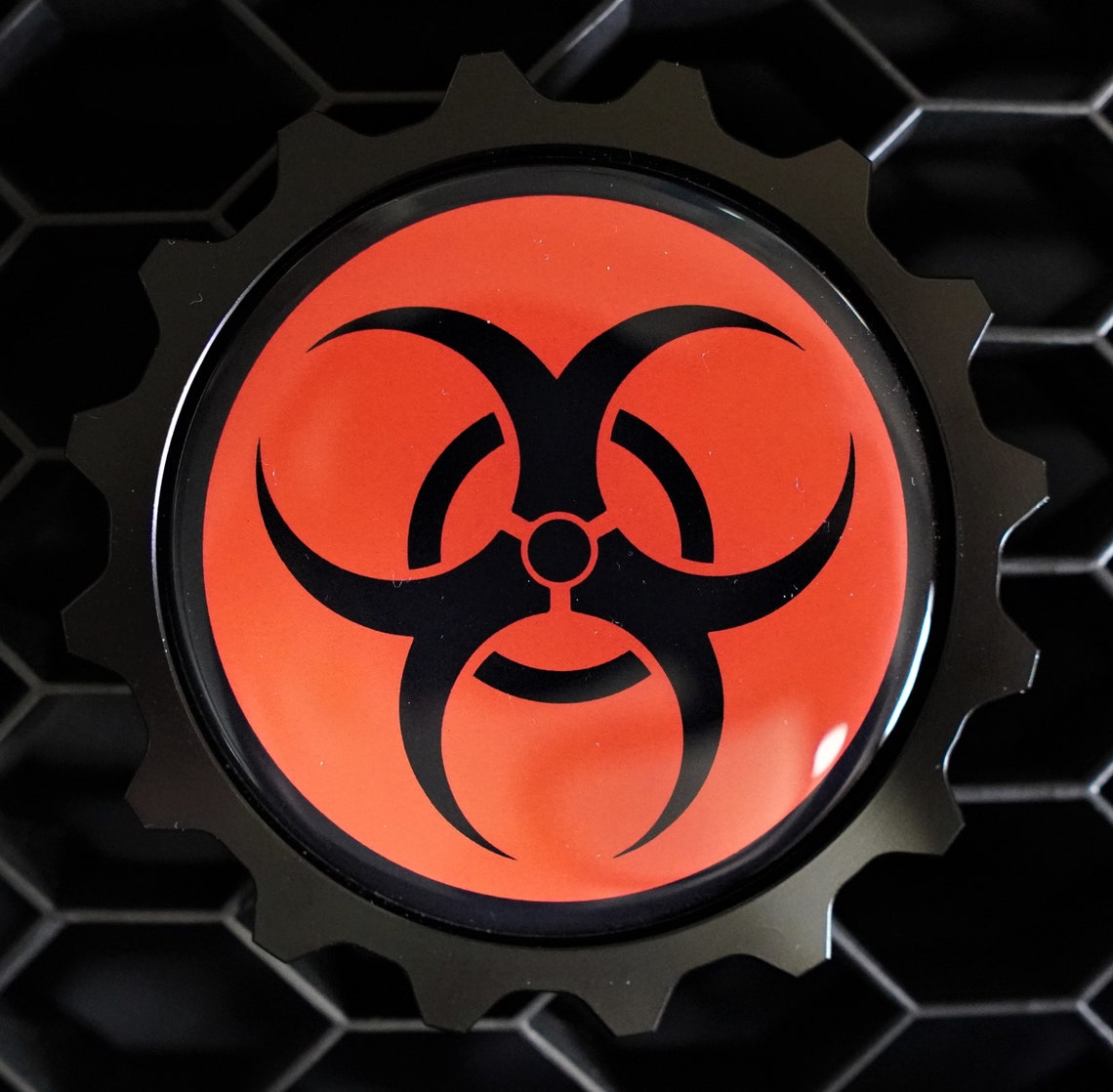 Limited Edition Grille Badge 3.75 Zombie Chic Zombie | Etsy