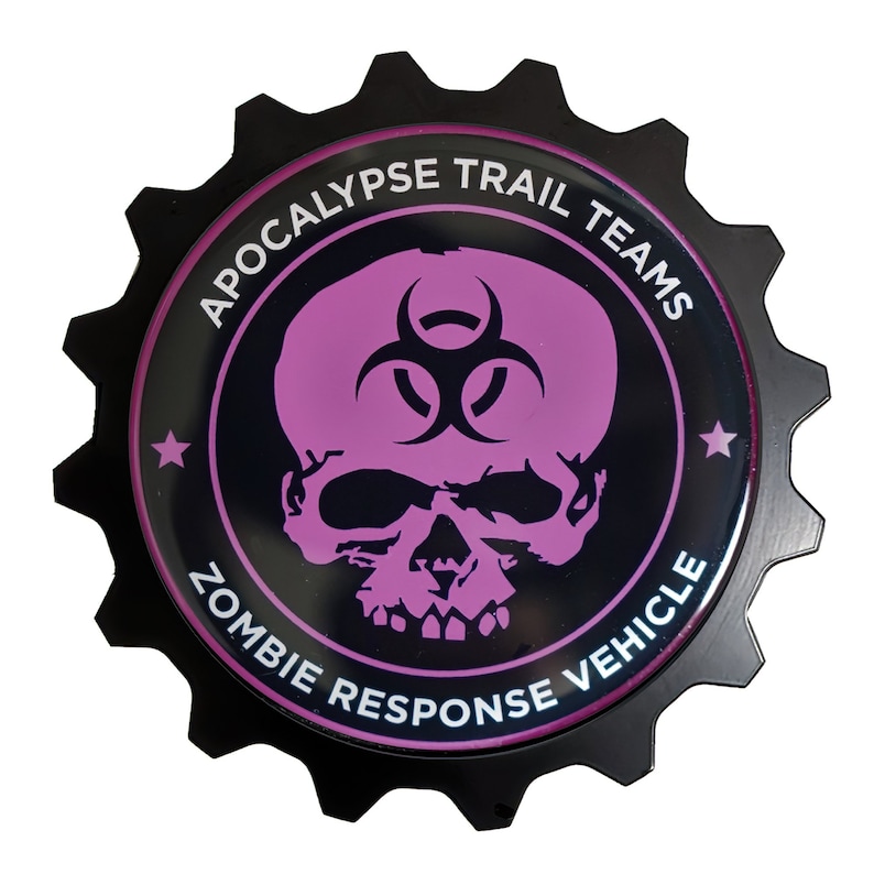 Limited Edition Grille Badge 3.75 Zombie Chic Zombie - Etsy