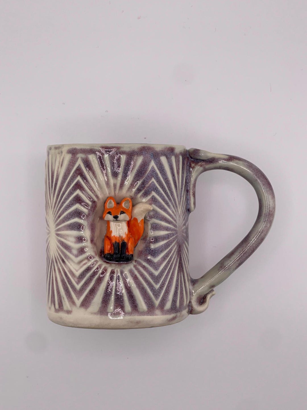 Ceramic Fox Mug 12oz - Etsy