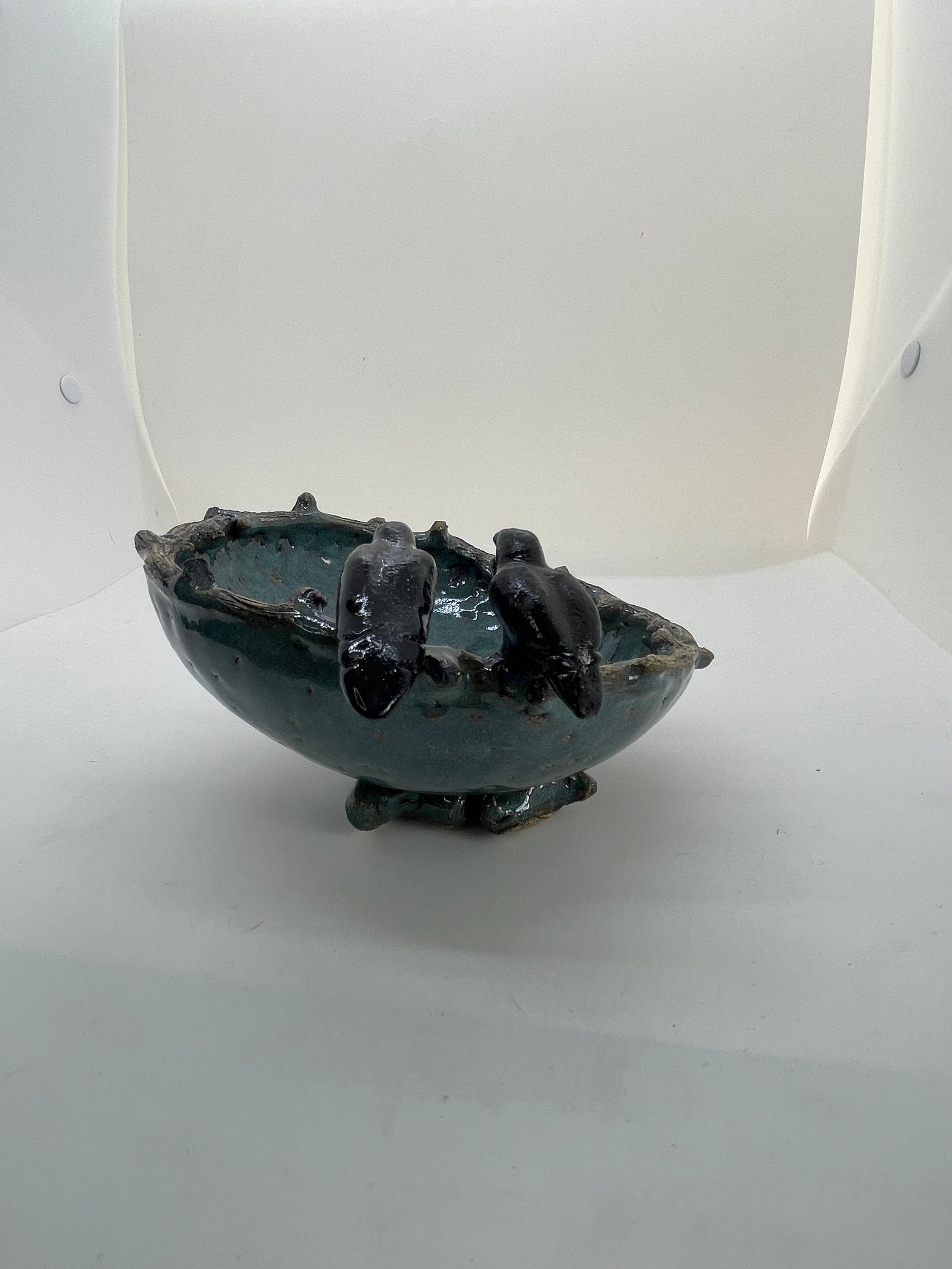 Ceramic Bird Nest Bowl - Etsy