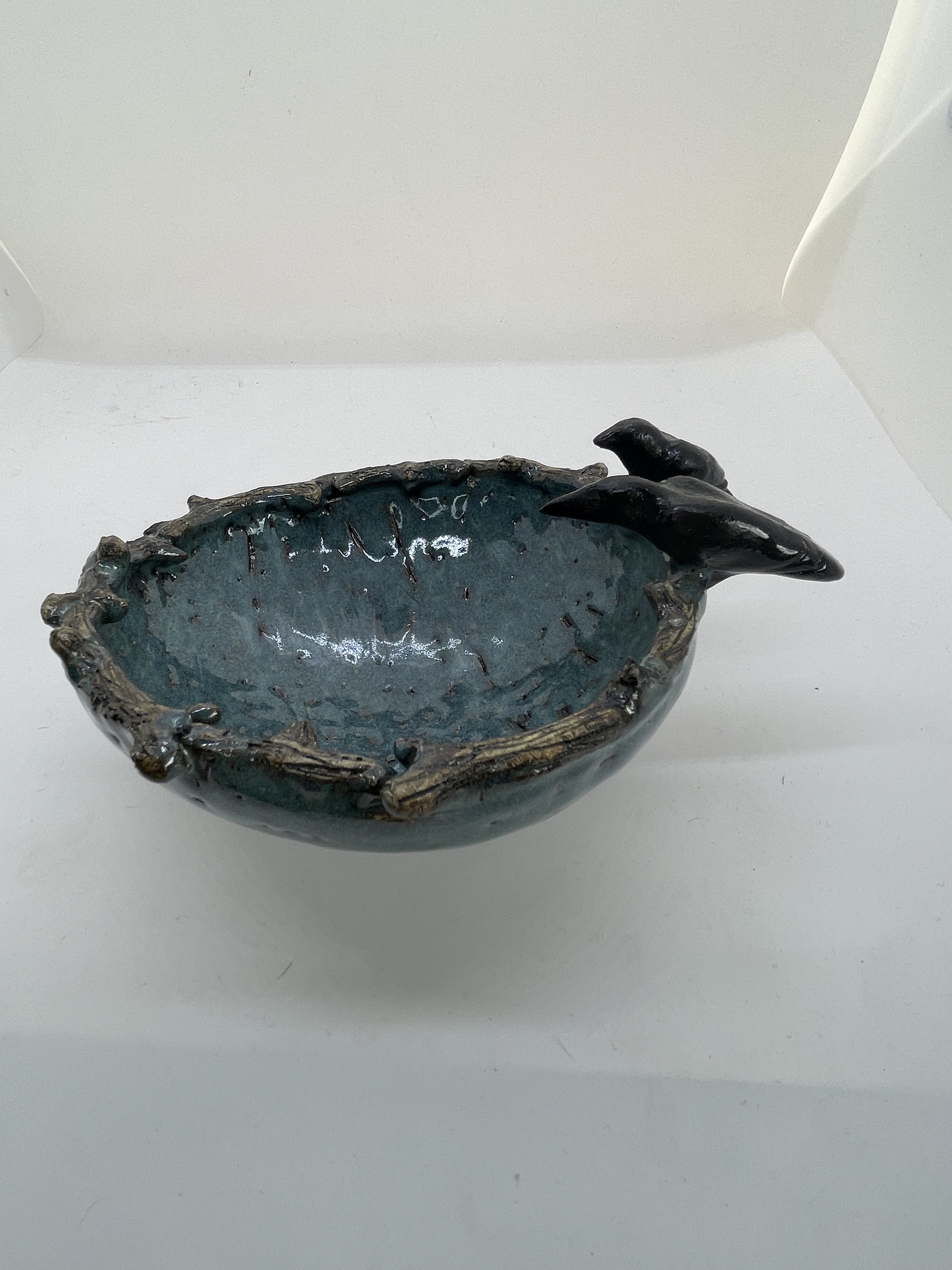 Ceramic Bird Nest Bowl - Etsy