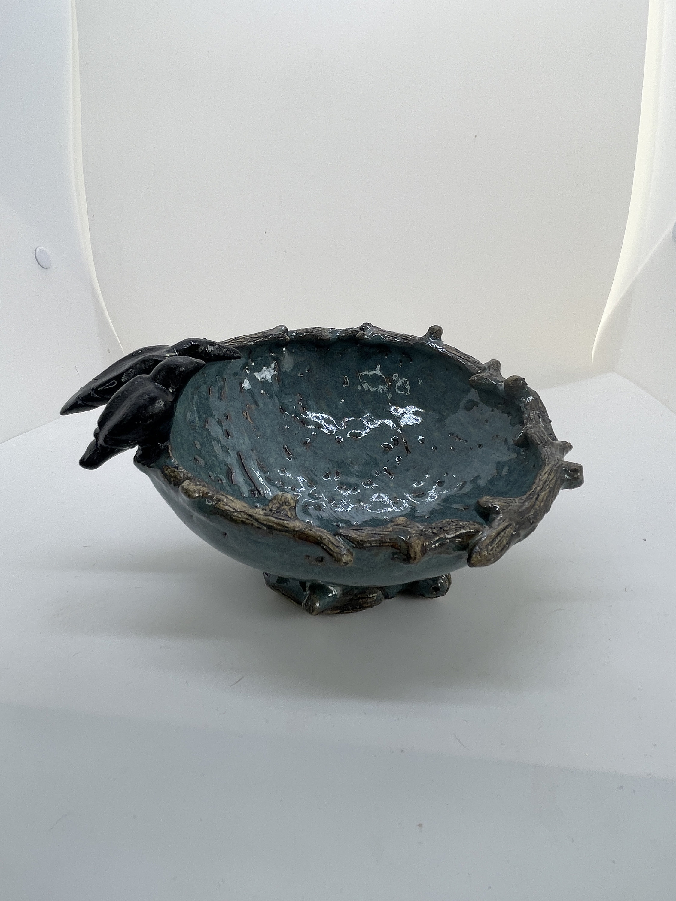 Ceramic Bird Nest Bowl - Etsy