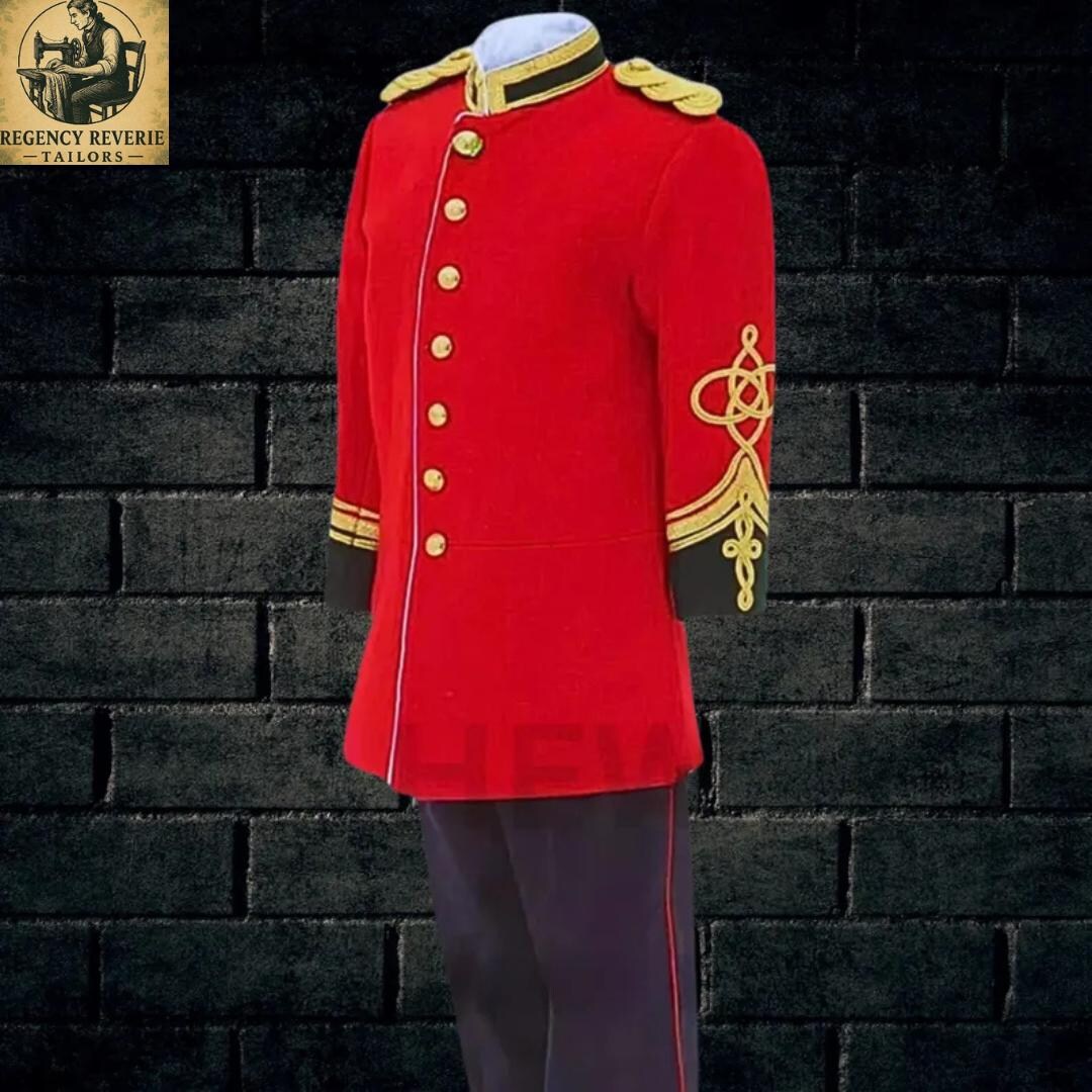 Authentic British Anglo War Uniform – Red Army Officer Tunic Jacket ...