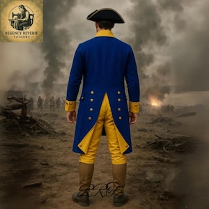Revolutionary War Officer Uniform: Inspired by George Washington ...