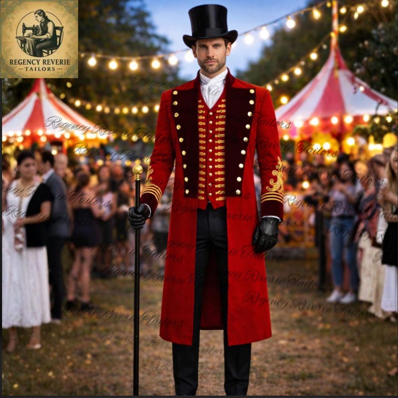 Ringmaster Costume - Etsy