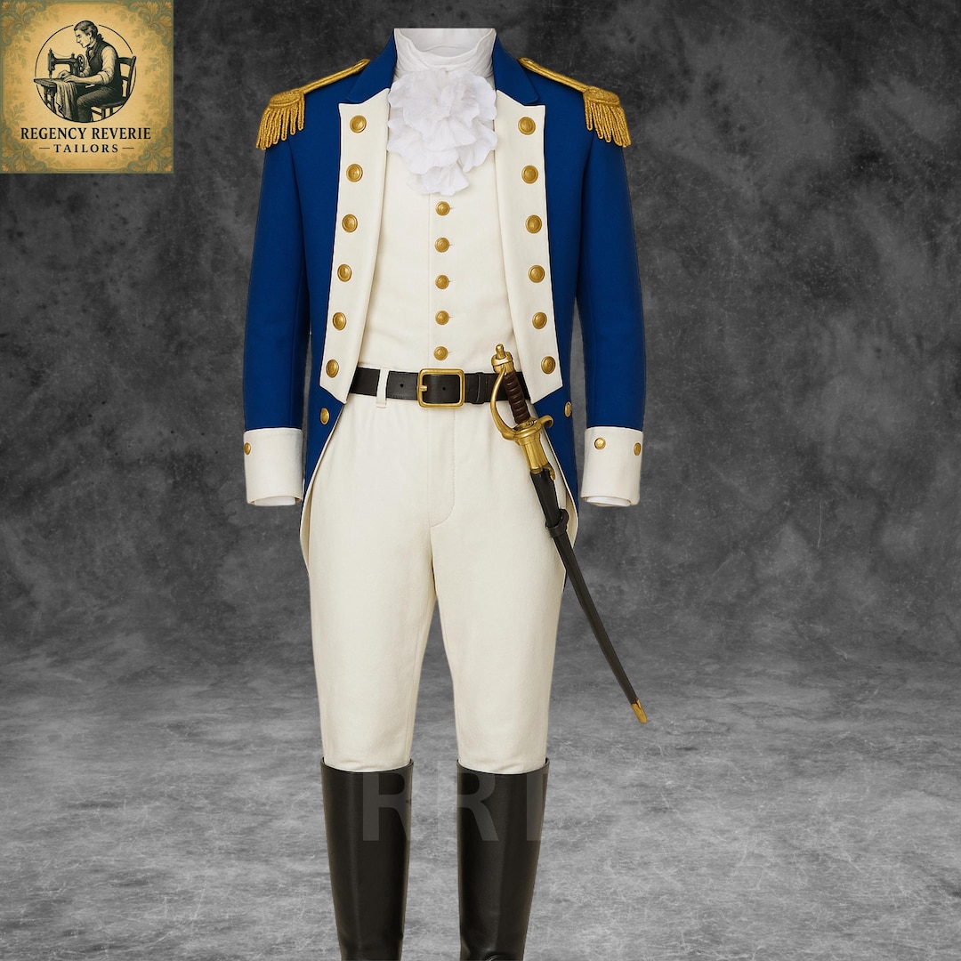 Alexander Hamilton Military Uniform: Revolutionary War Costume - Etsy
