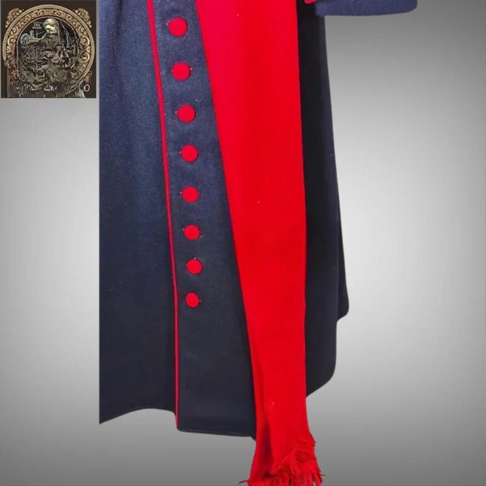 Handmade Black Clergy Cassock: Priest, Bishop, Monastic Robe - Etsy