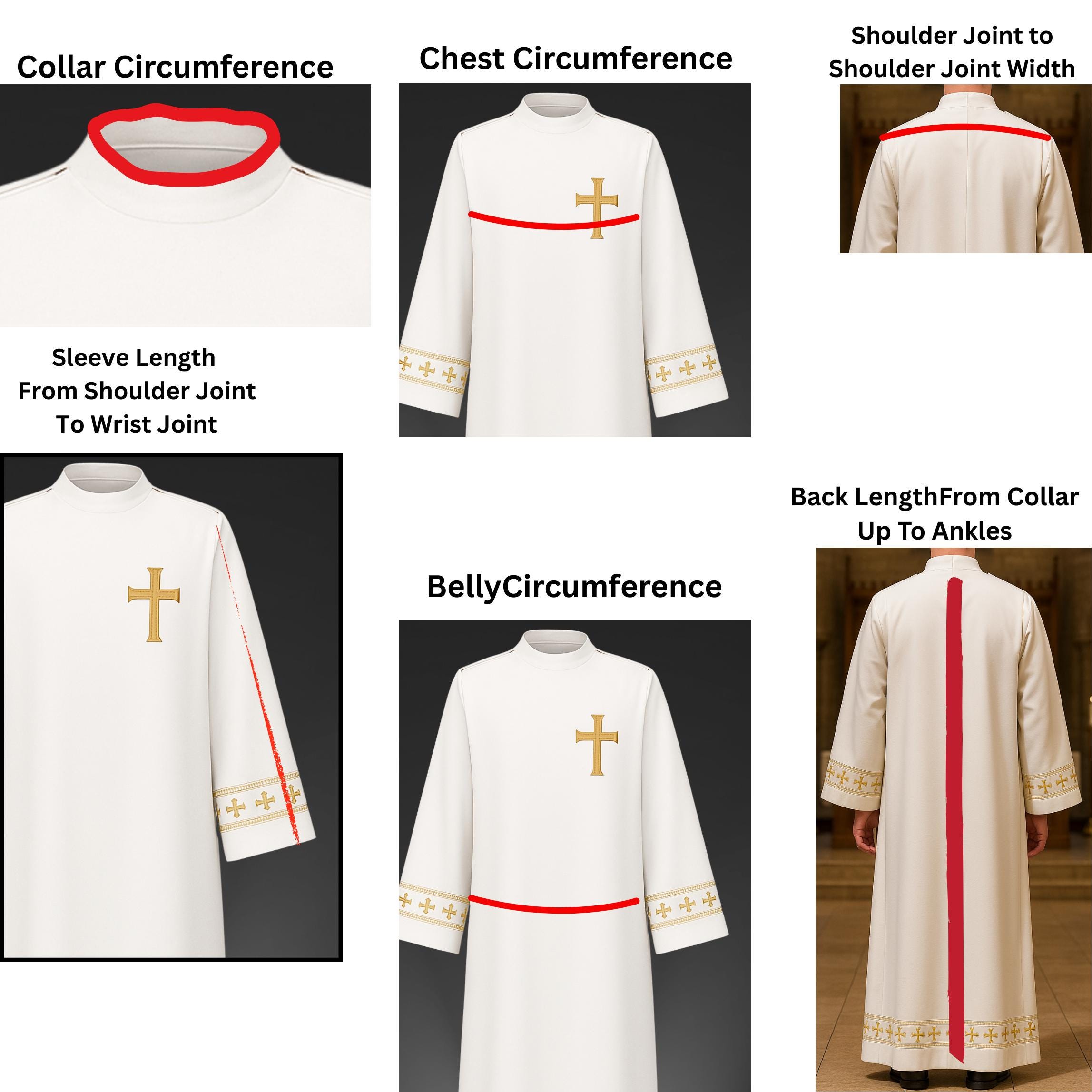 White Catholic Priest Cassock With Cape: Traditional Clergy Vestment - Etsy